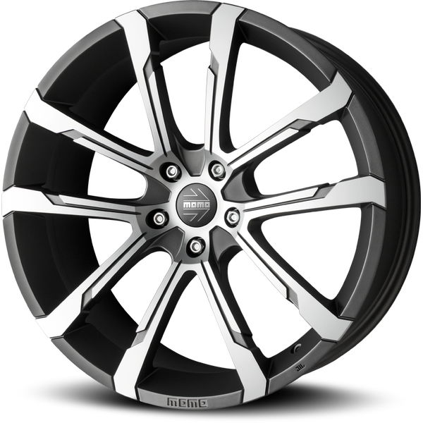 Alu felna 20x9J 5/120 ET35 Momo Quantum Evo Matt Anthrac.-Polished