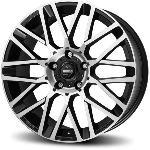 Alu felna 17x8.0J 5/112 ET35 MOMO Revenge Evo Matt Black Polished