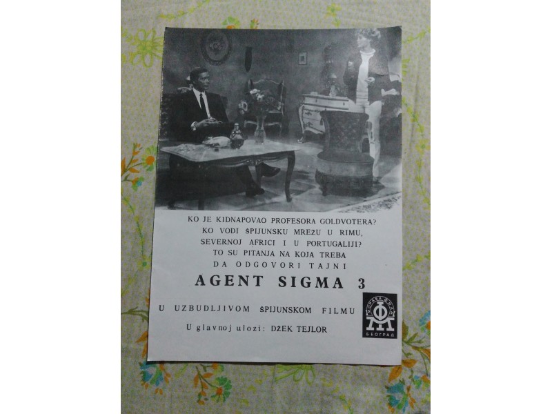 Agent Sigma 3