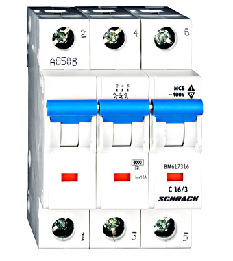 Aut. osigurač 16A/C/3 pol 6KA IEC/EN 60 898 10KA IEC 947-2
Serija BMS6, Standard proizvoda EN 60947-2:2006 + A1:2009 + A2:2013,EN 60947-2:2017 + A1:2020,EN 60898-1:2019,EN 63000:2018