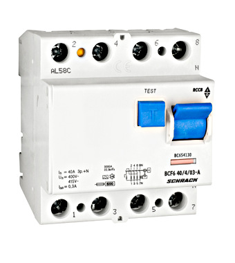 FI zaštitna sklopka 4-polna, 40A,str. greške 300mA, 6kA,puls
Serija BC serija, Tip A (osetljiv na pulsne struje), Izvedba/tip Bez kašnjenja, Standard proizvoda EN 61008