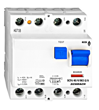 FID sklopka 40-4-003/A (puls), G izvedba, 6kA
Serija BC serija, Tip A (osetljiv na pulsne struje), Izvedba/tip Sa vremenskim zkašnjenjem (tip G), Standard proizvoda EN 61008