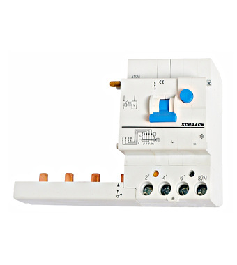 FI-Blok 40 A/4/0,3 A tip AC - S 55x90x75
Serija Natični blok, Tip AC (osetljiva na naizmenične struje), Izvedba/tip S (Selektivna)