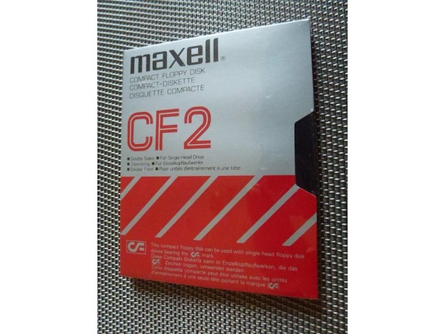 Maxell CF2 - NEKORIŠĆENA disketa za stare računare