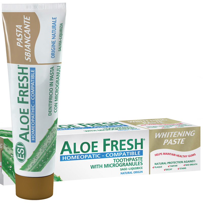 ALOE FRESH Whitening - Homeopathic compatible