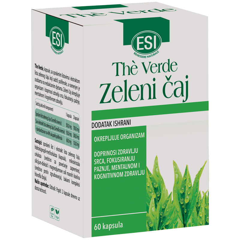 Zeleni čaj - The verde 500 mg