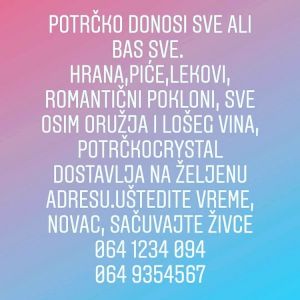 Potrcko dostava svega