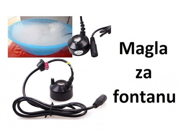 Uredjaj za pravljenje magle za fontane