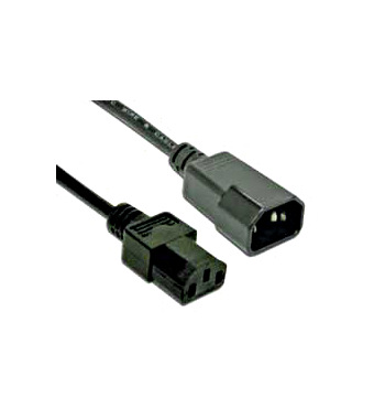 Produžni kabl IEC C13, crni, 1.8m