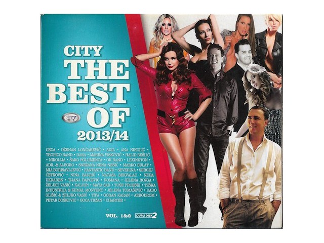 City The Best Of 2013/14  2CD - Ceca,Dženan,Ana,Adil,,,