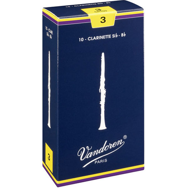 Vandoren Traditional trska za Bb klarinet 3.0 739.805