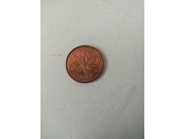 1 cent Kanada, 1998.