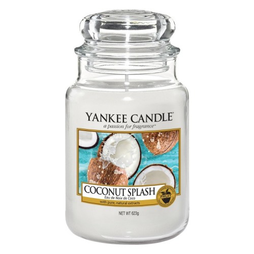 Mirisna sveća u tegli L - Coconut Splash (Kokos, lubenica i mango)