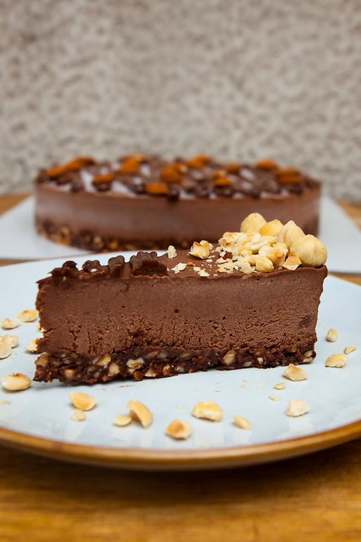 Keto čokolada na kvadrat – torta za dijabetičare, parče torte 125g