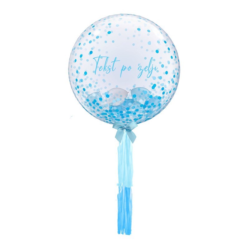 Bubble sa balonima i resama – 61cm