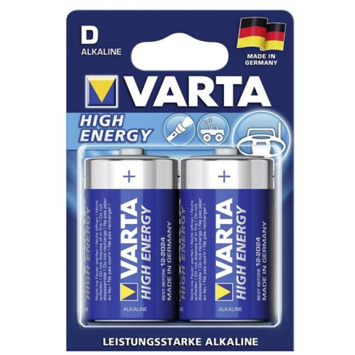 BATERIJA LR20 *D* VARTA HIGH ENERGY