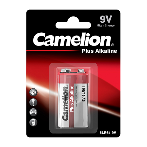 BATERIJA 9V 6LR61 CAMELION PLUS *CA6LR61*