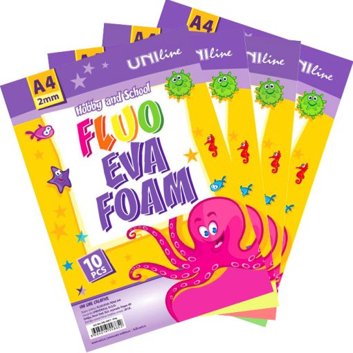 EVA PENA FLUO A4 UNILINE