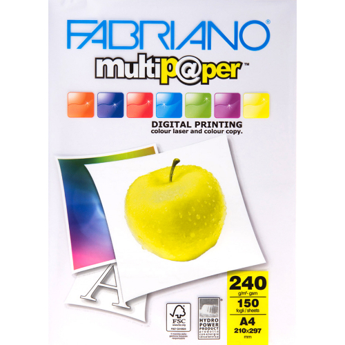 FOTOKOPIR PAPIR A4 240g 150 LISTOVA FABRIANO