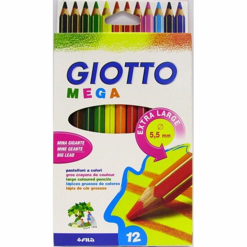 DRVENE BOJE GIOTTO JUMBO 12 BOJA