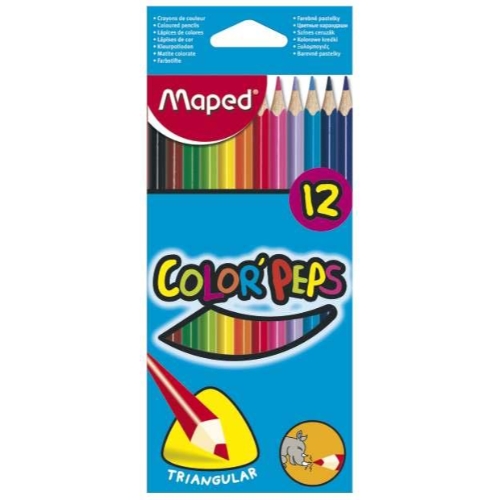 DRVENE BOJE MAPED COLOR PEPS *183212* 12 BOJA