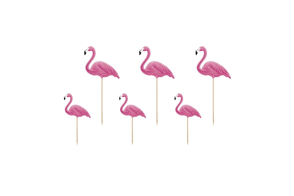 Toperi za mafine flamingosi – 6 kom