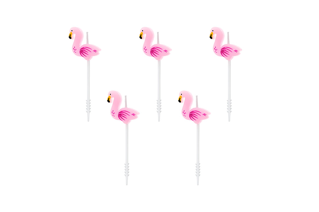 Svećice Flamingosi – 5 kom