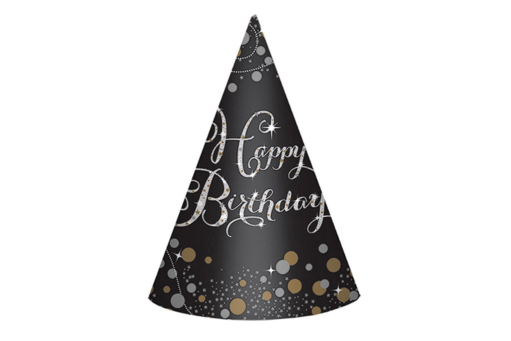 Kapice Happy Birthday – 8 kom