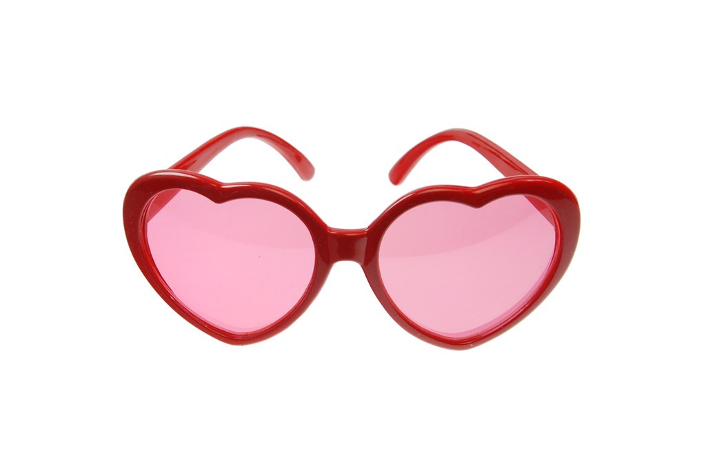 Naočare – crvena srca