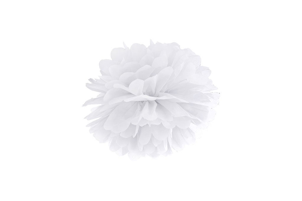 Pompom beli – 25cm