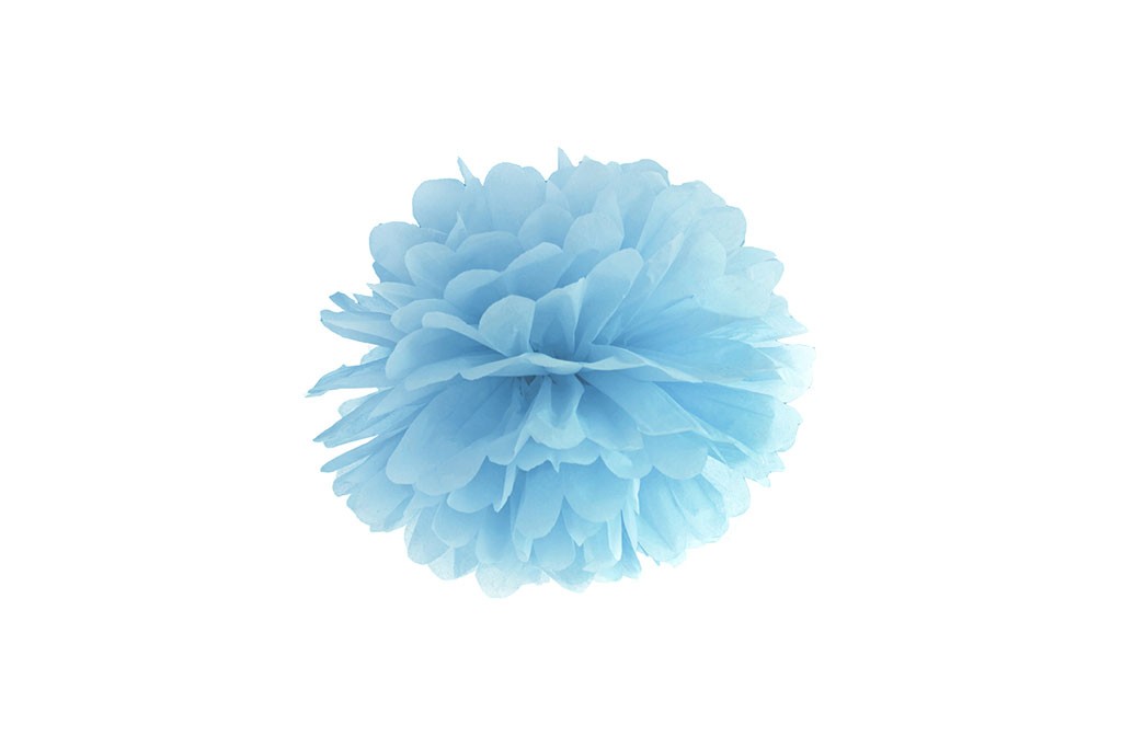 Pompom svetlo plavi – 25cm