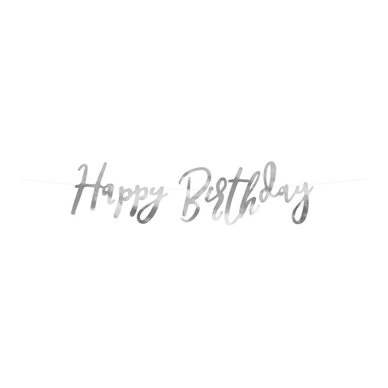 Baner Happy birthday – 62cm