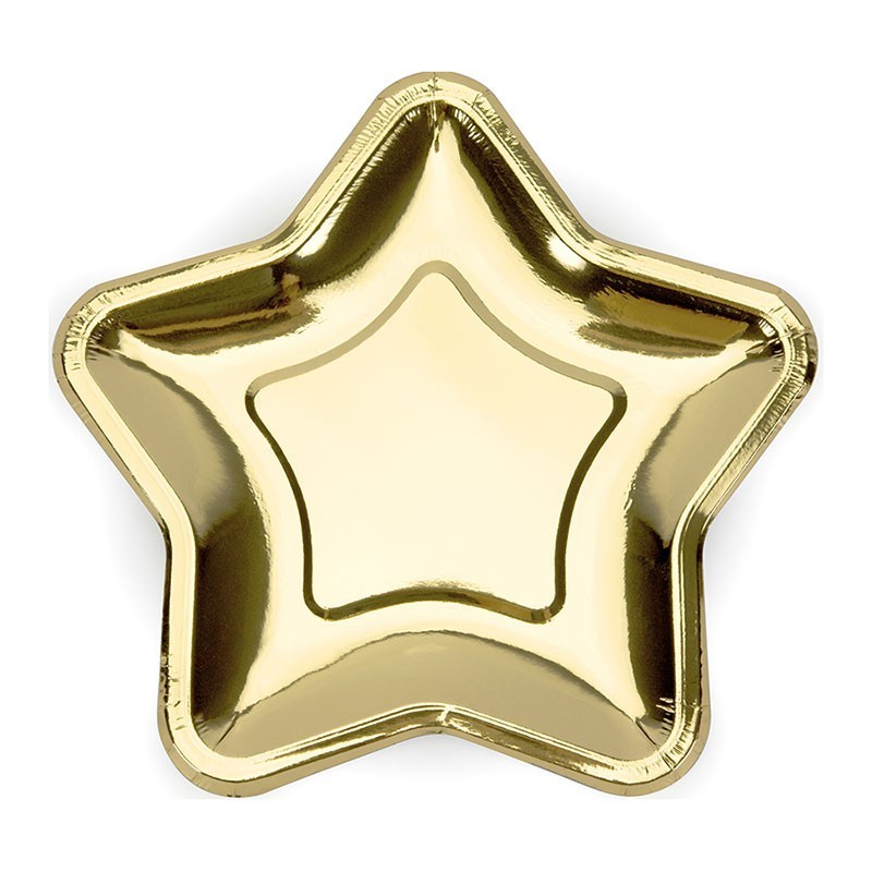 Tanjiri zlatna zvezda 23cm – 6 kom
