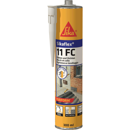 Polimer Sikaflex 11fc beli - Sika 310ml