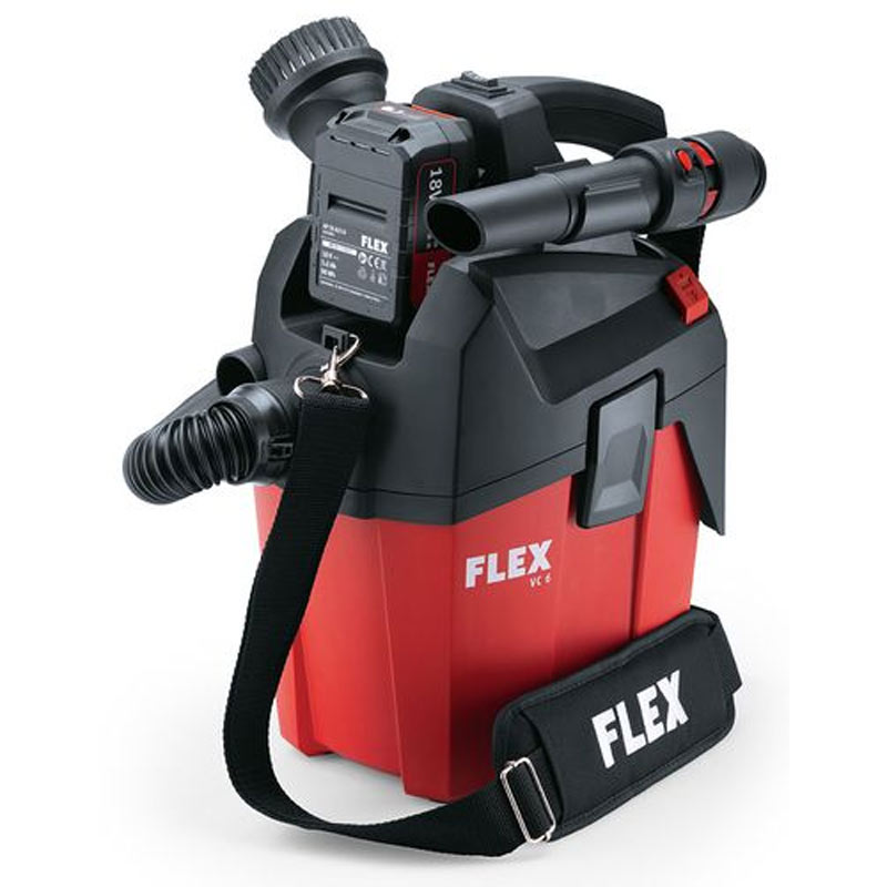 FLEX - Akumulatorski usisivač bez četkica VC 6 L MC 18.0
