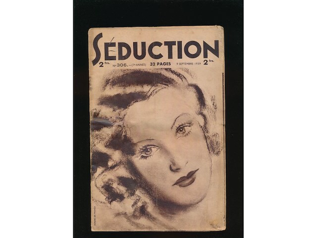 PREDRATNI EROTSKI FRANCUSKI PULP CASOPIS SEDUCTION 1939