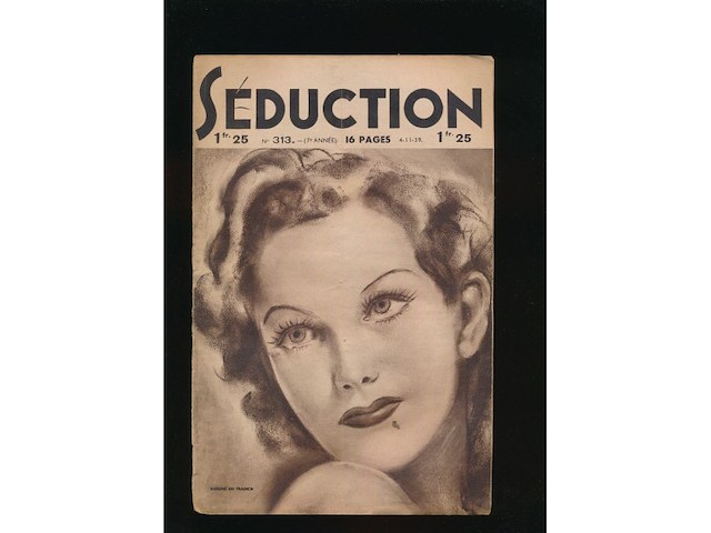 PREDRATNI EROTSKI FRANCUSKI PULP CASOPIS SEDUCTION 1939