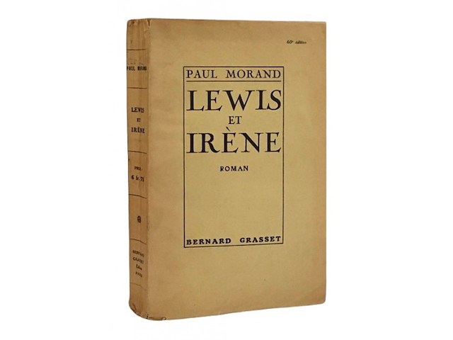 Paul Morand - Lewis et Irene (1924)