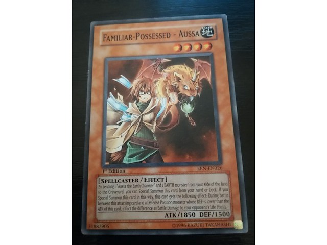 Yu-GI-OH!- Familiar-Possessed - Aussa