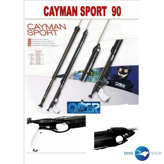 PUŠKA ZA PODVODNI RIBOLOV OMER CAYMAN SPORT 90