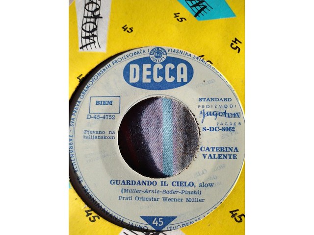 CATERINA VALENTE - GUARDANDO IL CIELO