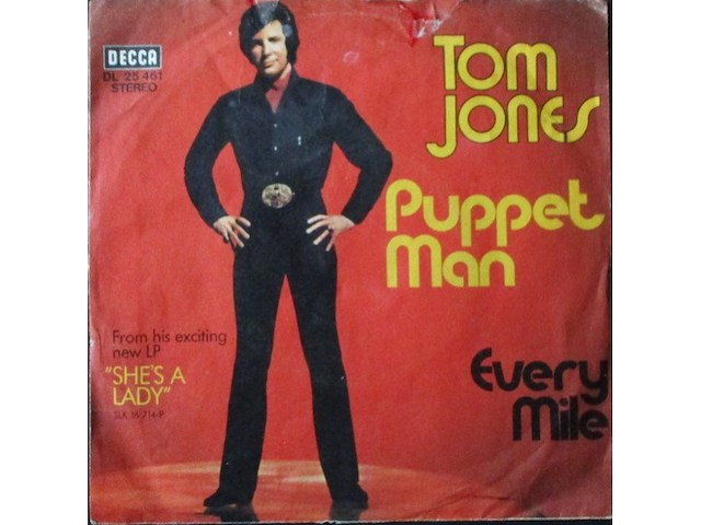 Tom Jones-Puppet Man Single Germany (1971)