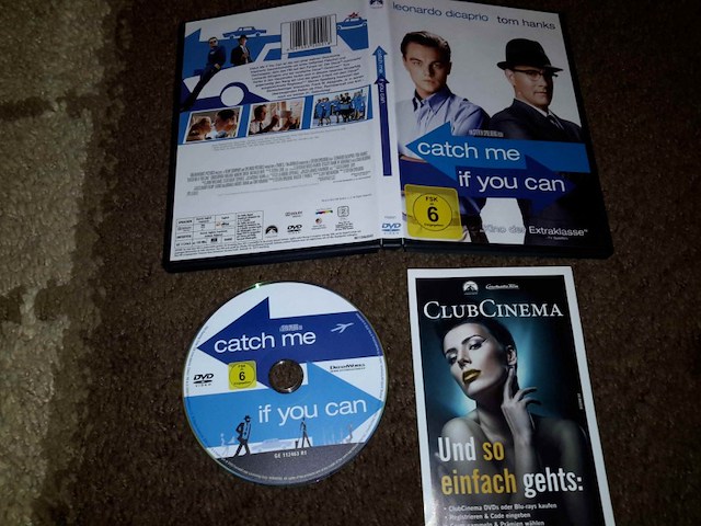 Catch me if you can DVD