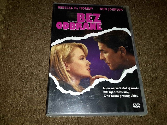 Bez odbrane DVD , U CELOFANU