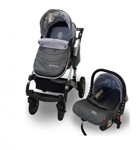 BBO kolica za bebe gs-t106 bbo matrix set - siva ( GS-T106SIVS )