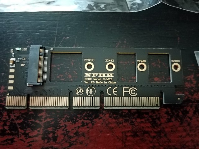 Adapter za M2 SSD PCI