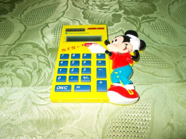 Texas Instruments - Mickey Mouse - solarni kalkulator