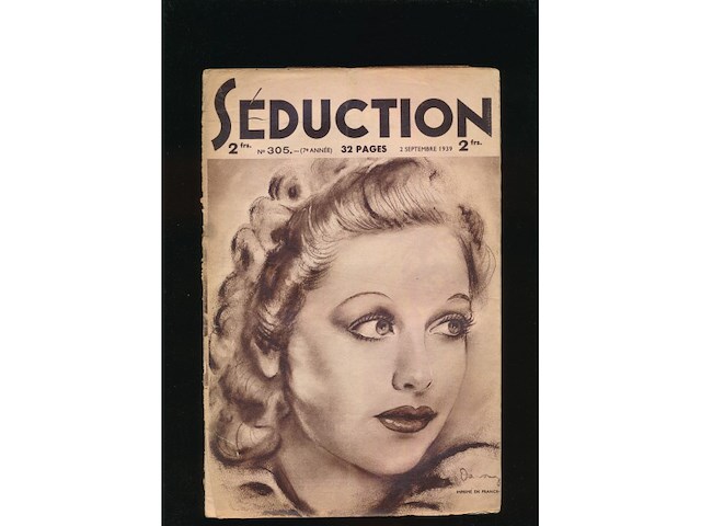 PREDRATNI EROTSKI FRANCUSKI PULP CASOPIS SEDUCTION 1939