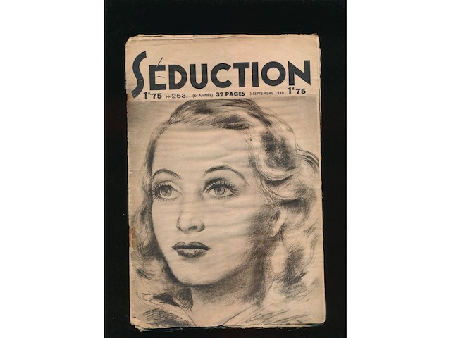 PREDRATNI EROTSKI FRANCUSKI PULP CASOPIS SEDUCTION 1938