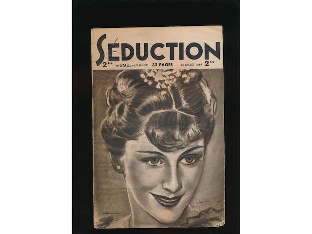 PREDRATNI EROTSKI FRANCUSKI PULP CASOPIS SEDUCTION 1939